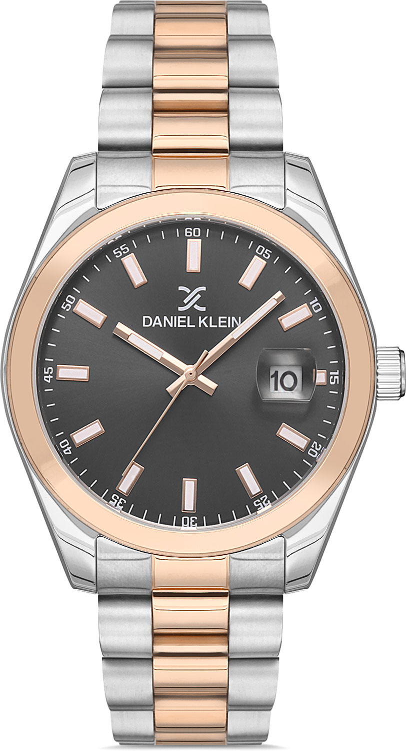Наручные часы мужские Daniel Klein DK.1.12917-5 золотистые/серебристые