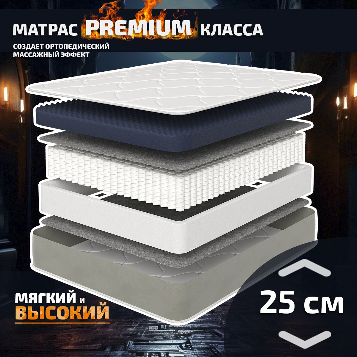 Premium матрас Piterson Rezon 80х140