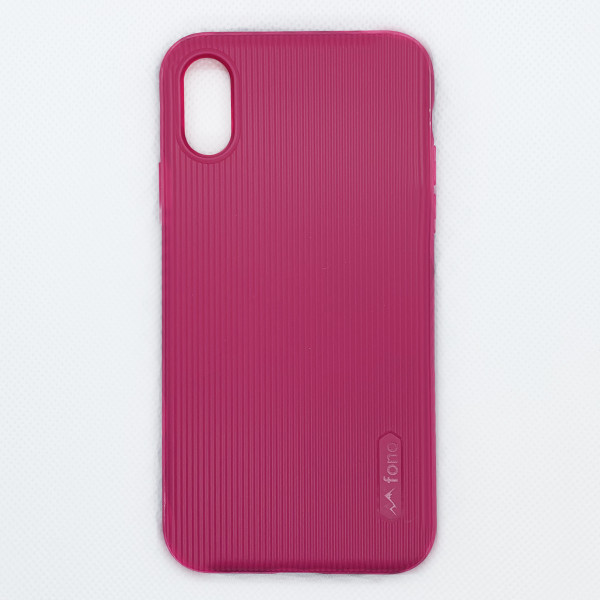 Чехол Fono для Apple iPhone XS Max (6.5") Pink