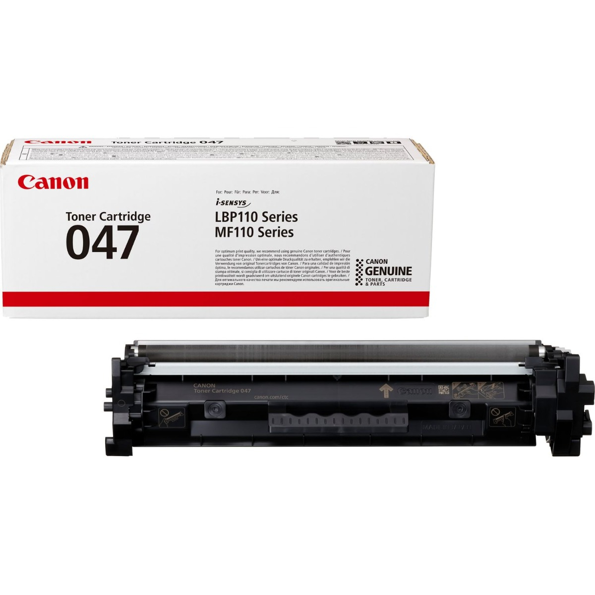 Тонер-картридж для лазерного принтера Canon 47 (2164C002) черный, оригинальный