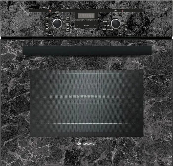 Встраиваемый электрический духовой шкаф GEFEST ЭДВ ДА 622-02 К53 черный, серый