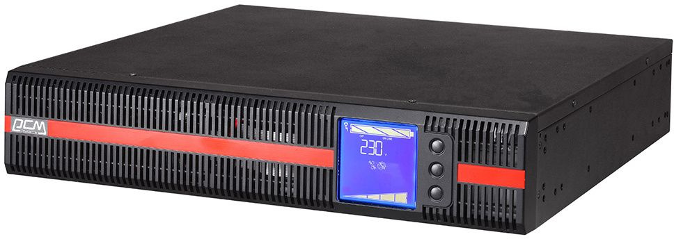 Источник бесперебойного питания Powercom MACAN, On-Line, 1500VA / 1500W, Rack/Tower, IEC,