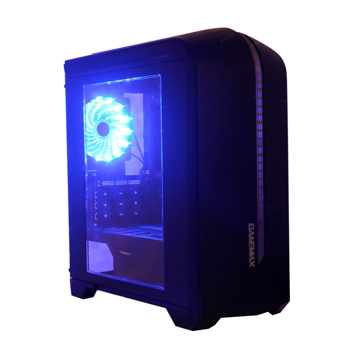 Корпус компьютерный GAMEMAX H601-BG Black