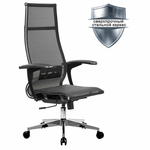 Кресло компьютерное МЕТТА-7(MPRU)/подл.158/осн.004 Черный