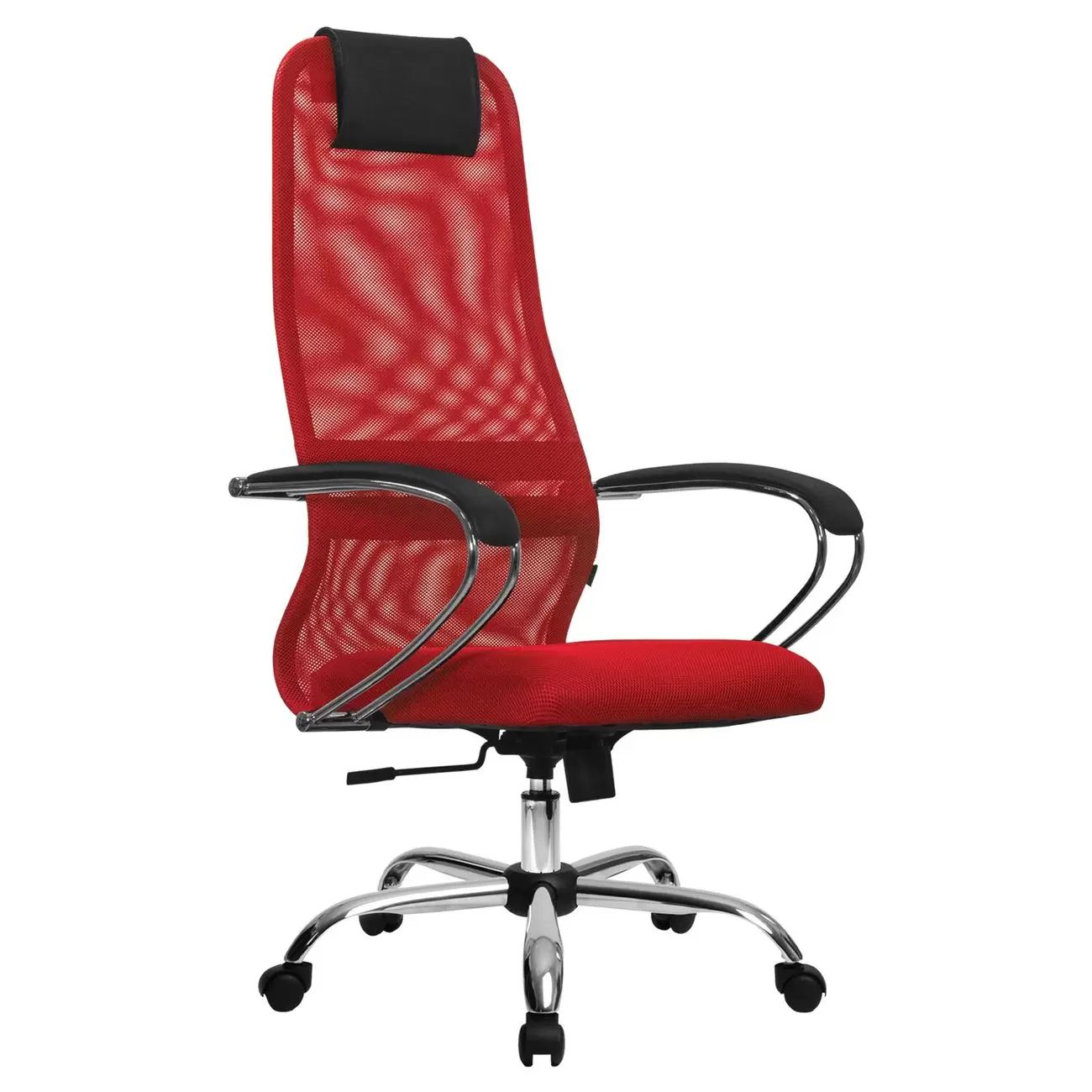Кресло компьютерное SU-B-8/подл.131/осн.003 Касный/Красный