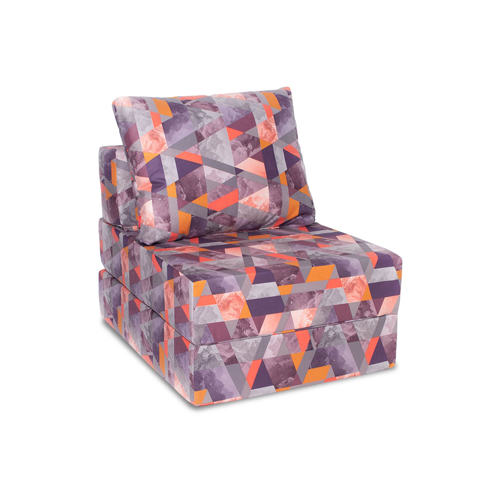 Кресло-кровать FREEFORM ОКТА велюр разноцветный. Манго