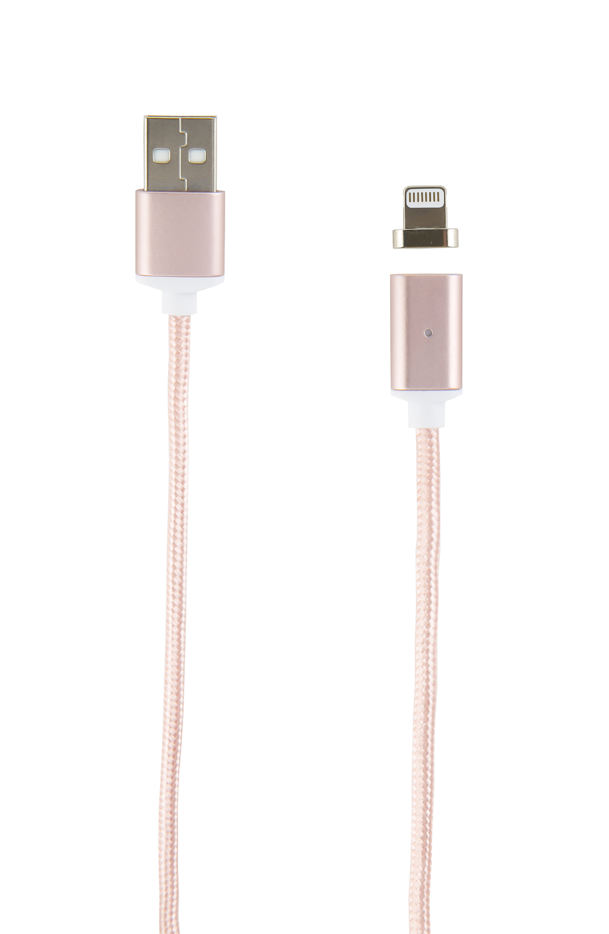 Кабель Red Line USB - 8-pin, neylon, Pink