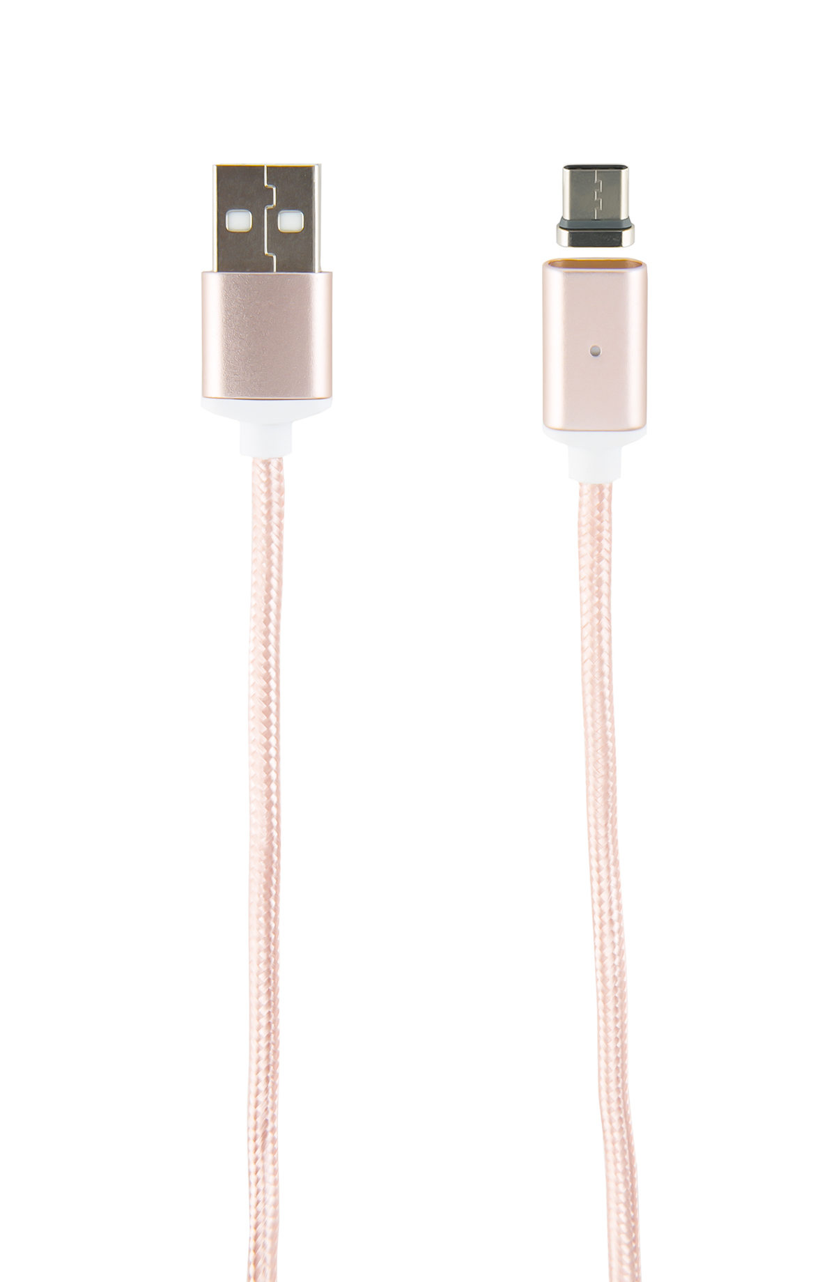 Кабель Red Line USB - Type-C, neylon, Pink