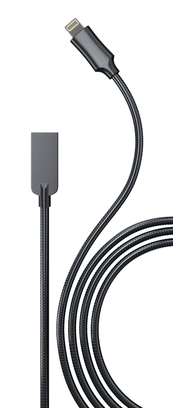 Кабель Red Line Flex USB - Lightning, Black