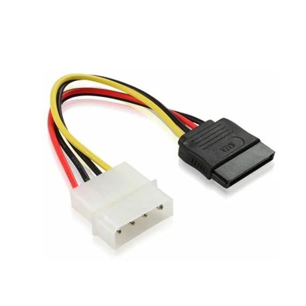 Кабель GCR MOLEX 4pin - SATA 15pin не указано м