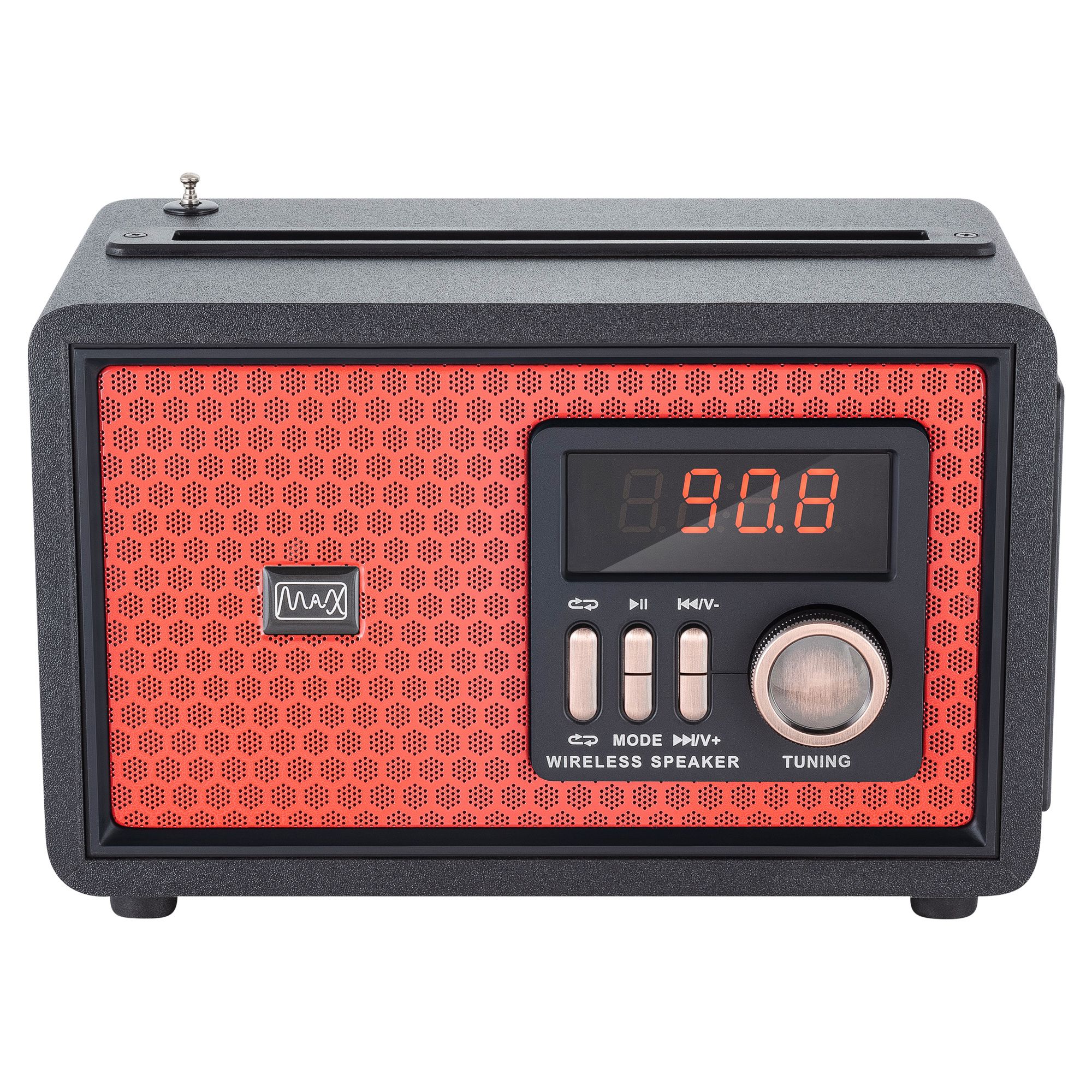 Радиоприемник MAX MR-361 Black/Orange