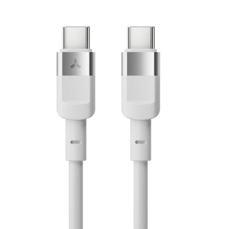 Кабель USB Type-C -USB Type-C Accesstyle CC50-T100 1 м белый