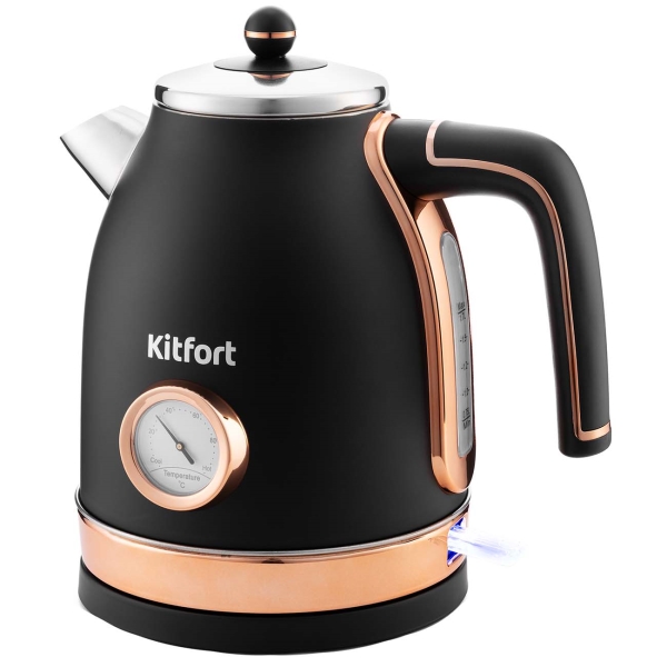 Чайник электрический Kitfort KT-6102-2 1.7 л черный