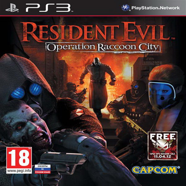 Игра Resident Evil Operation Raccoon City для PlayStation 3