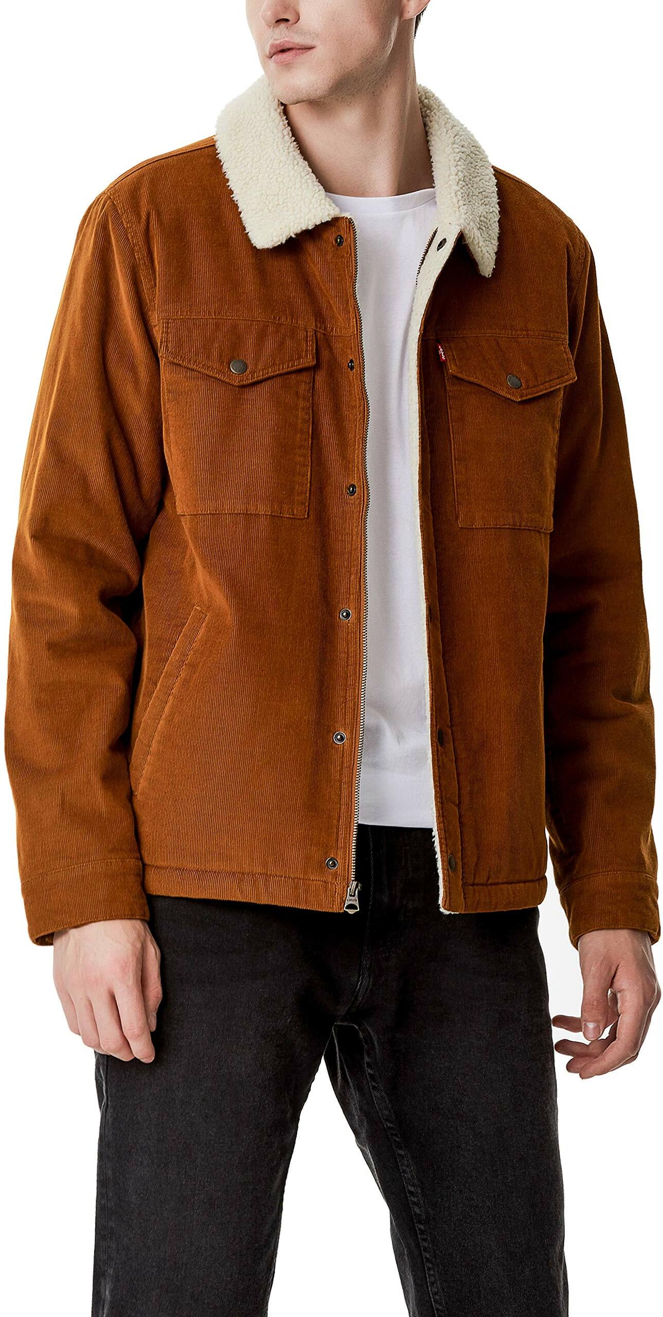 Куртка мужская Levi's LM8RC530-BRN коричневая L