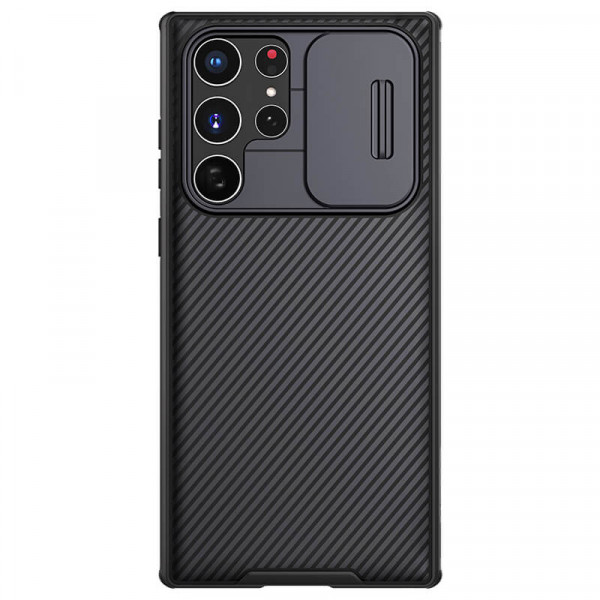 Чехол  Nillkin CamShield Pro из пластика и TPU с защитой камеры для Samsung Galaxy S22 Ul