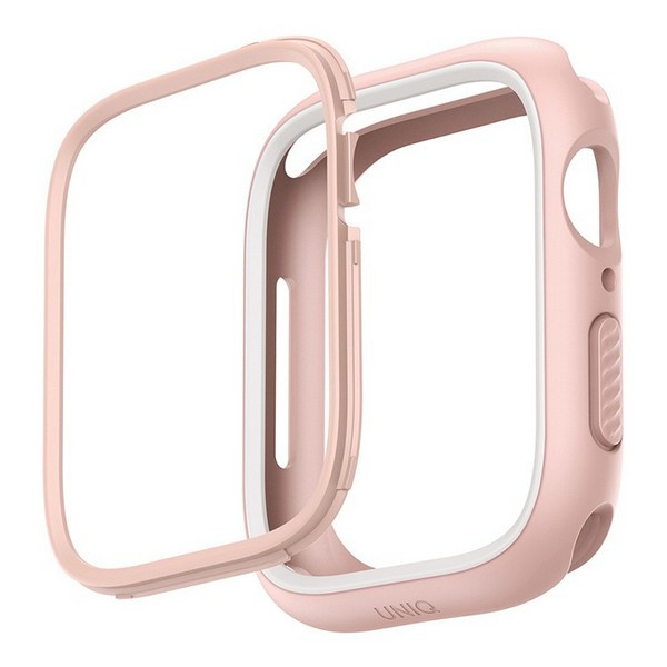 Чехол Uniq Moduo interchangable case для Apple Watch 41/40 mm, Pink/White