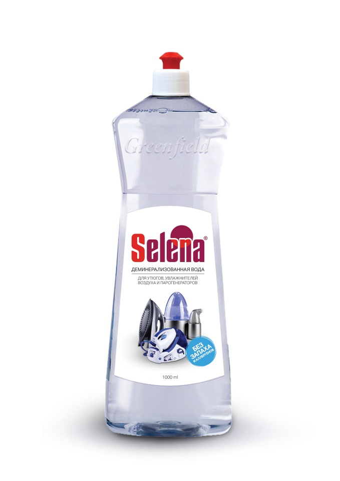 Вода для утюгов Selena 1 л.