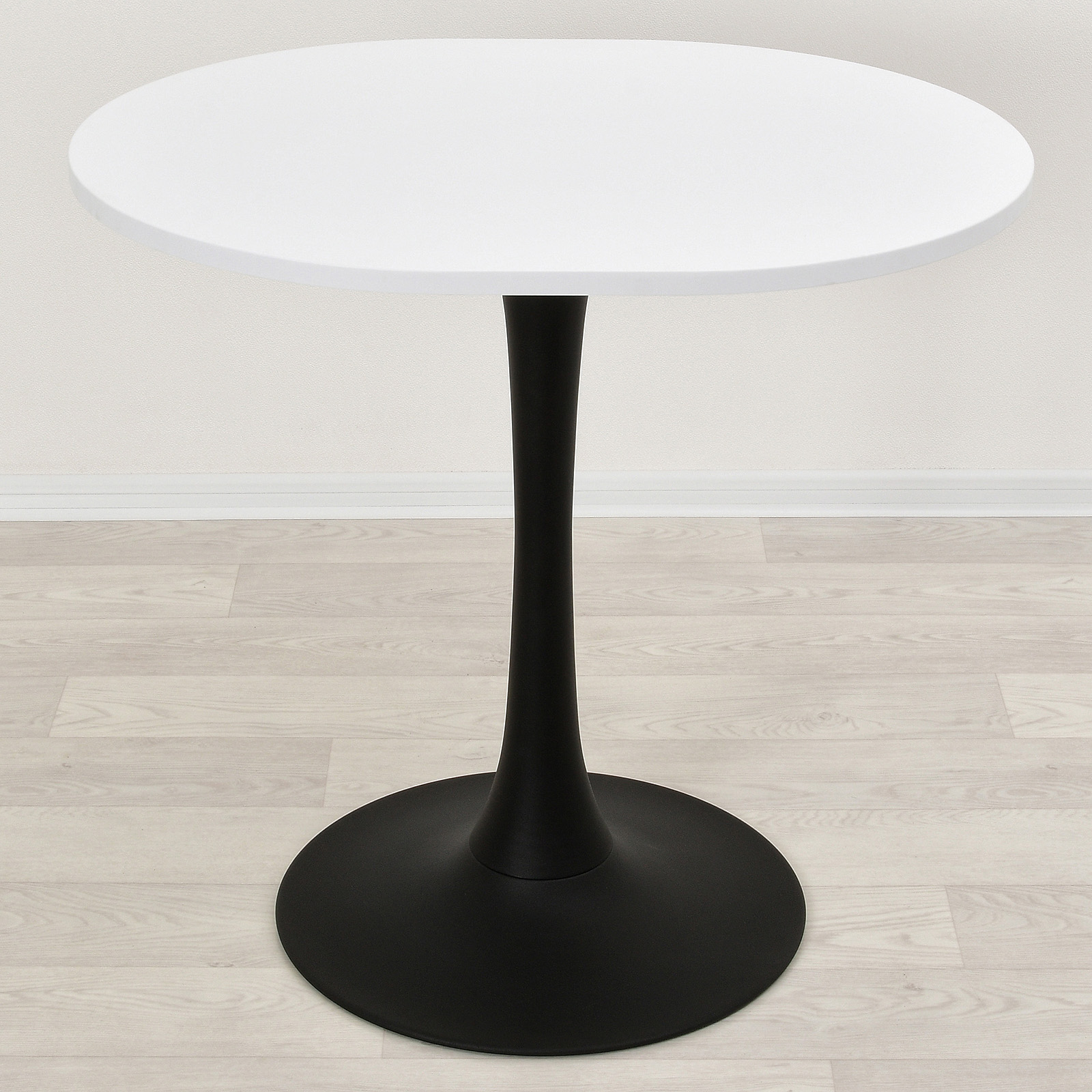 Кухонный стол Mebel Apartment Tulip 23 белый/черный 900х700