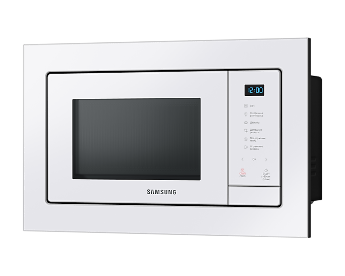 Встраиваемая микроволновая печь Samsung MS23A7118AW белый