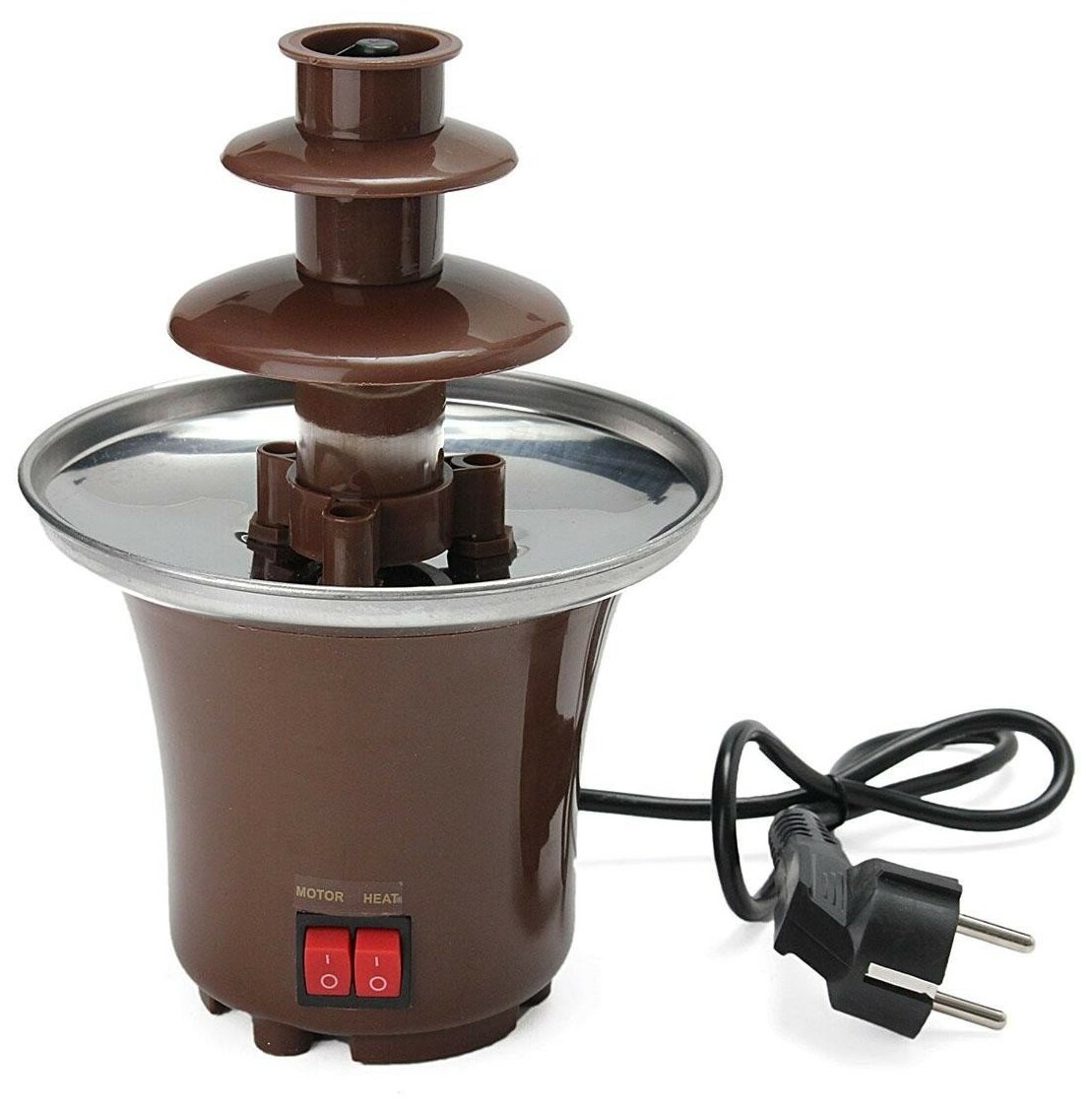 Прибор для приготовления фондю XPX Chocolate Fondue Fountain Mini