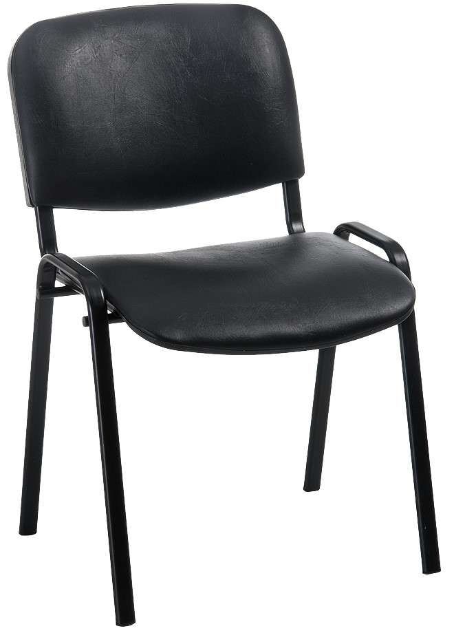 Офисный стул Фабрикант ИЗО black искусственная кожа PV-1 черный