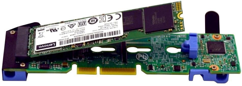 Модуль расширения Lenovo ThinkSystem M.2 with Mirroring Enablement Kit (7Y37A01093)