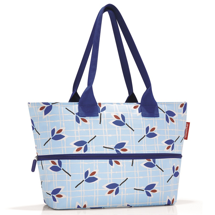 Сумка тоут женская Reisenthel Shopper E1, leaves blue