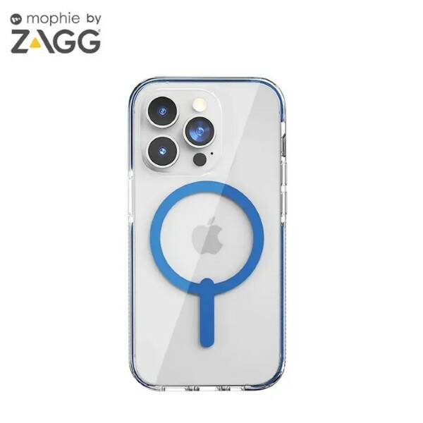 Чехол пластиковый противоударный ZAGG D3O SantaCruz SNAP Case iPhone 14 Pro (6.1") синий