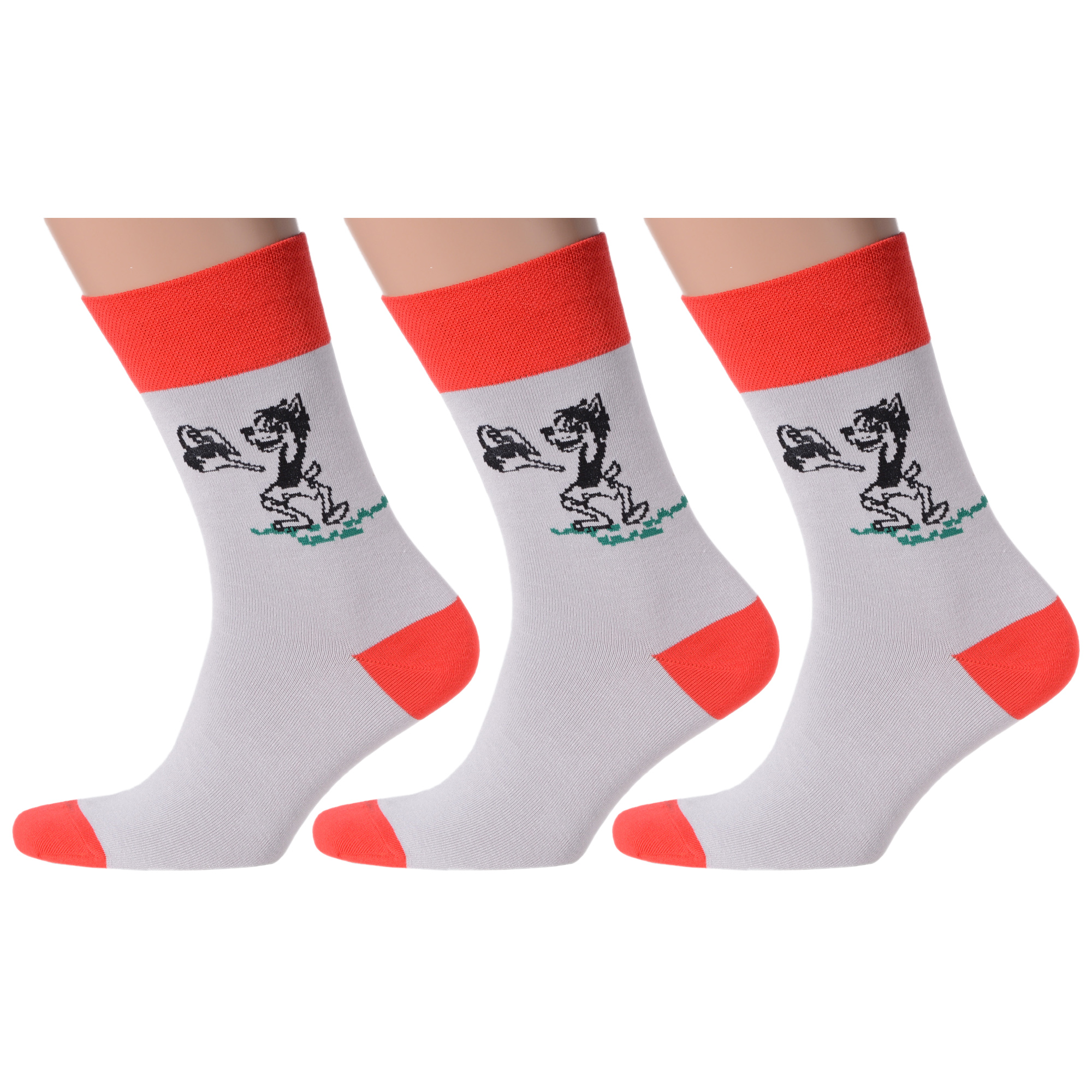 Комплект носков мужских MoscowSocksClub msk3-М11 разноцветных 25