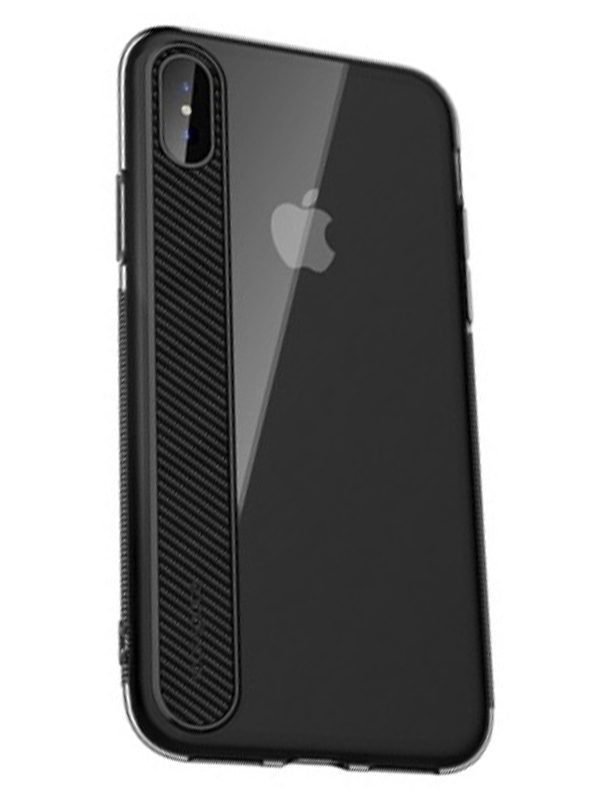 Чехол накладка Rock Space Ace для iPhone X/XS прозрачно-черный