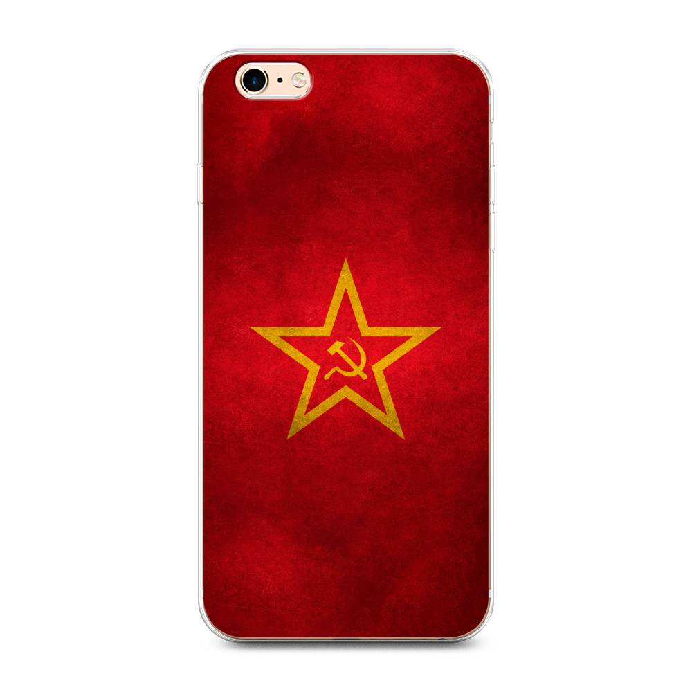Чехол Awog на Apple iPhone 6 Plus / Айфон 6 Plus "Красное знамя"