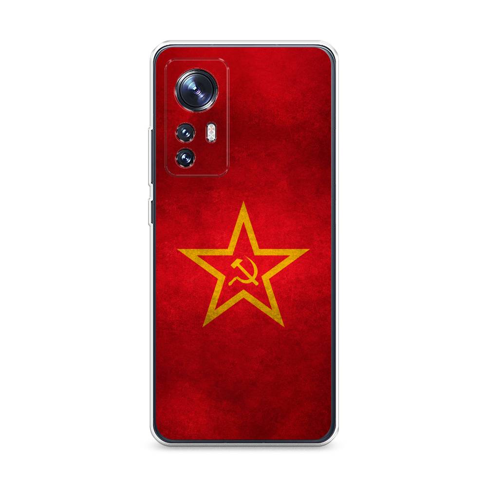 Чехол Awog на Xiaomi 12/12X/12S "Красное знамя"