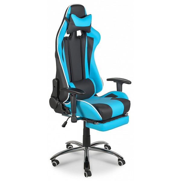 Игровое кресло Меб-фф MF-6005 black Blue