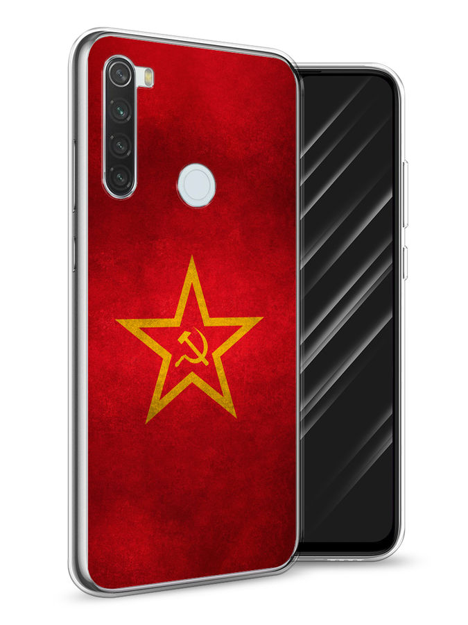 Чехол Awog на Xiaomi Redmi Note 8T "Красное знамя"