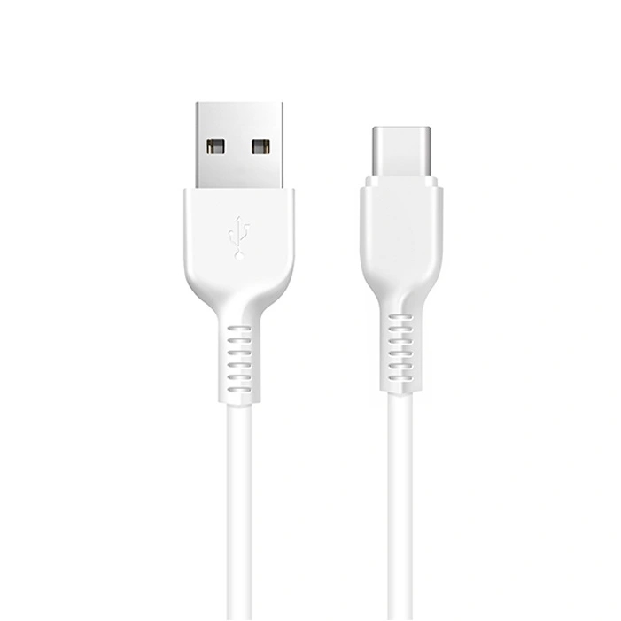 Кабель USB hoco X20 / разъем юсб / type C тайп с /  2 метра / белый