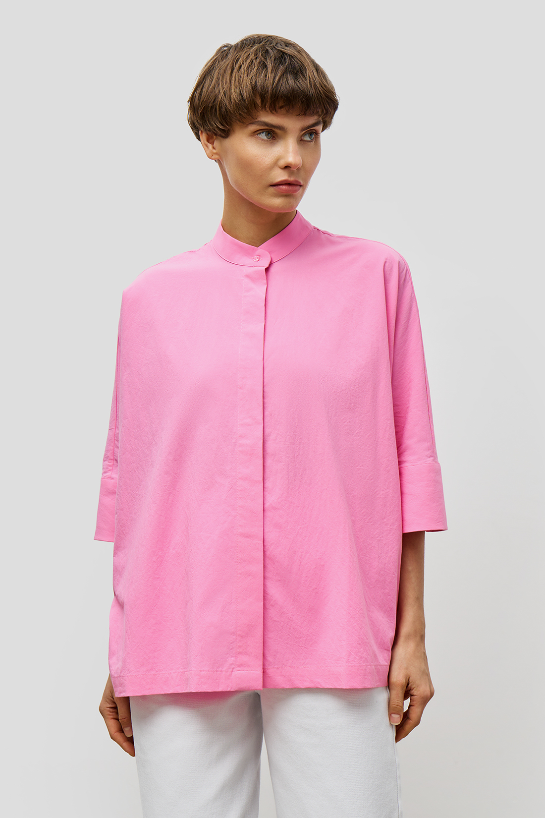 Блуза женская Baon B1723018 розовая XL