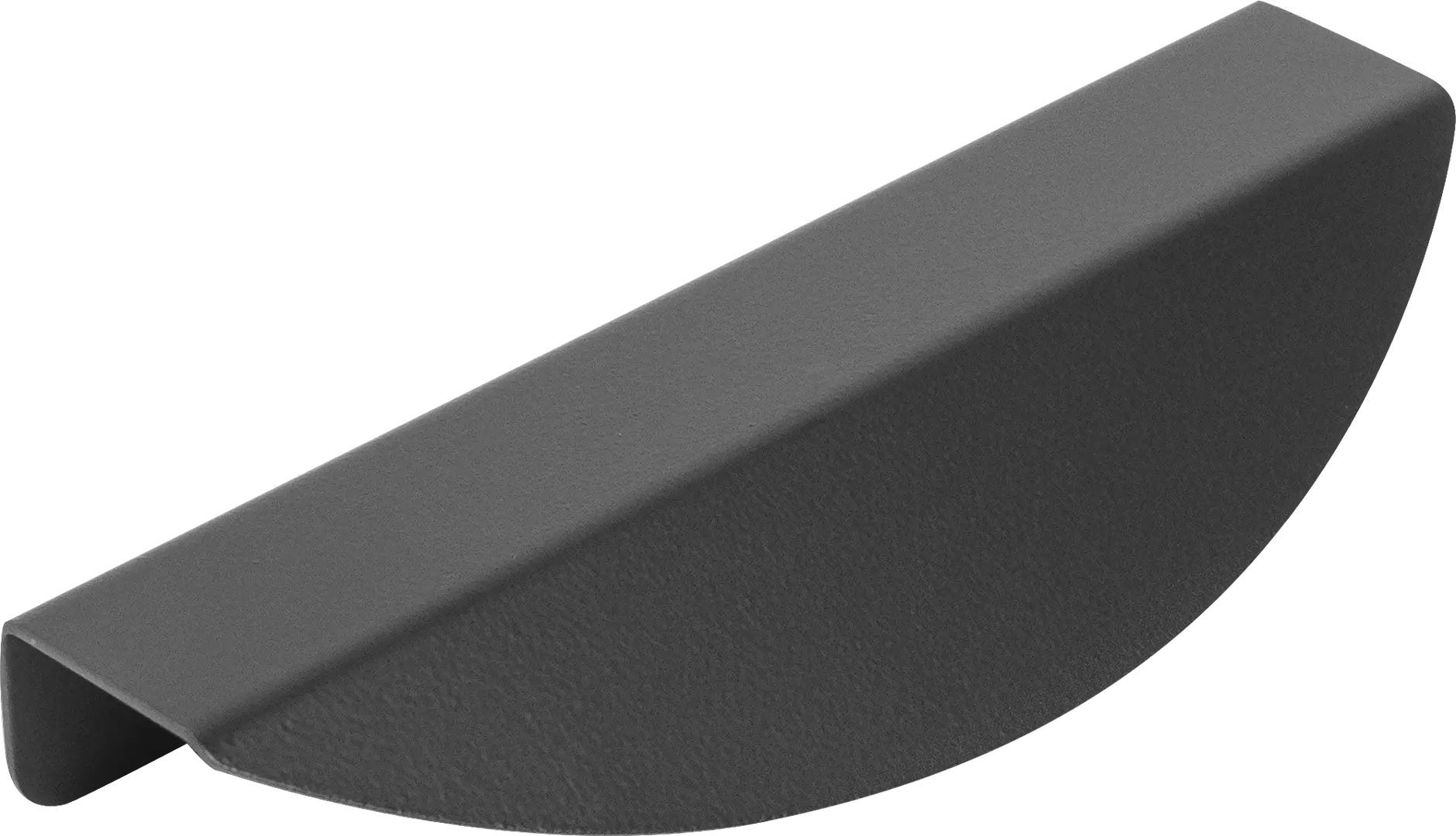 Ручка-профиль CТ2 124 мм сталь, цвет черный