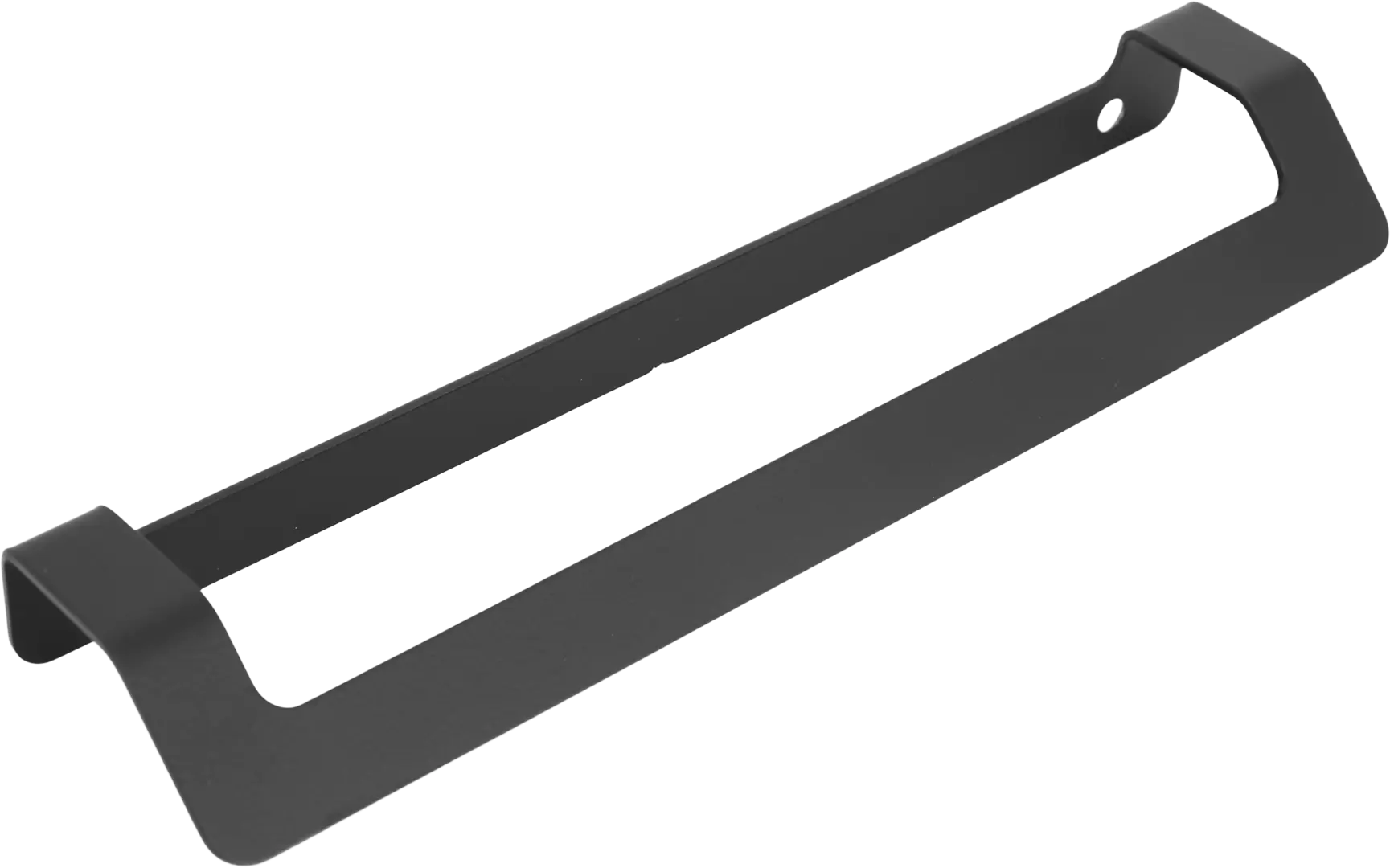 Ручка-профиль CТ3 156 мм сталь, цвет черный