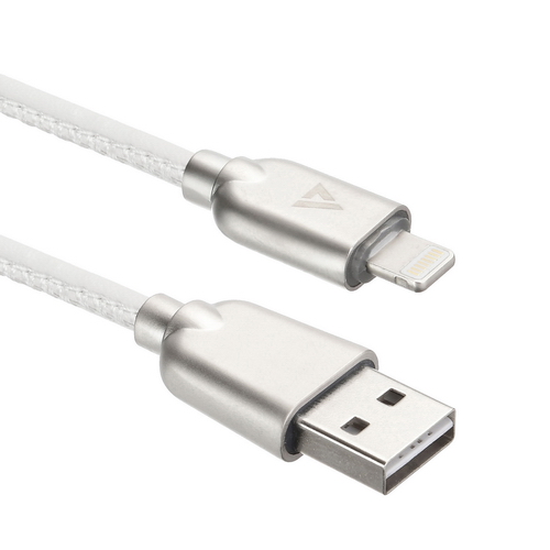 Кабели USB ACD-Allure Lightning USB-A, белый