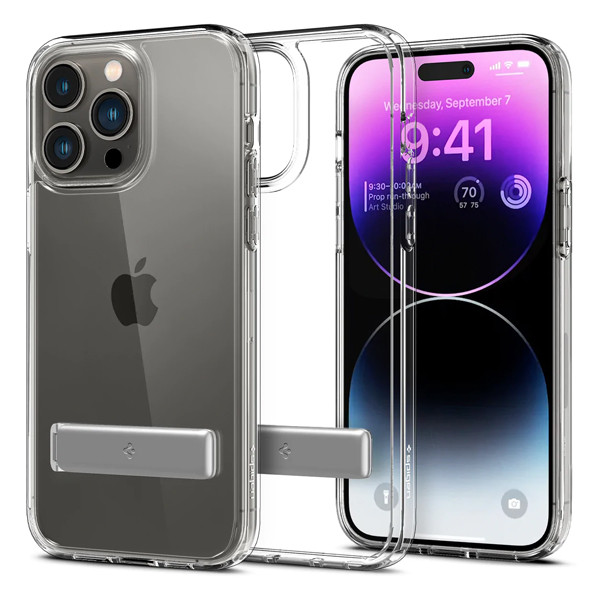 Чехол Spigen Ultra Hybrid S Case для iPhone 14 Pro, Crystal Clear (ACS04973)