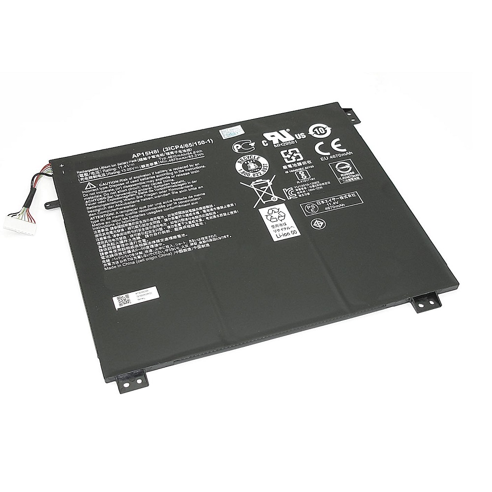 Аккумулятор для ноутбука Acer One Cloudbook14 AP15H8I 11.4V 4670mAh Black