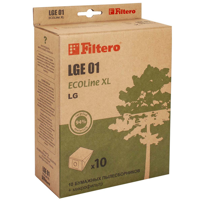Пылесборник Filtero LGE 01 ECOLine XL