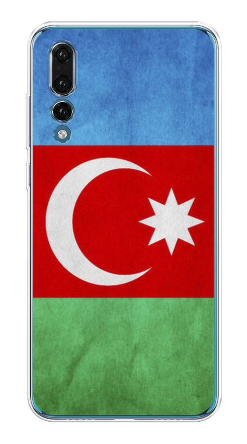 Чехол Awog  на Huawei P20 Pro "Флаг Азербайджана"