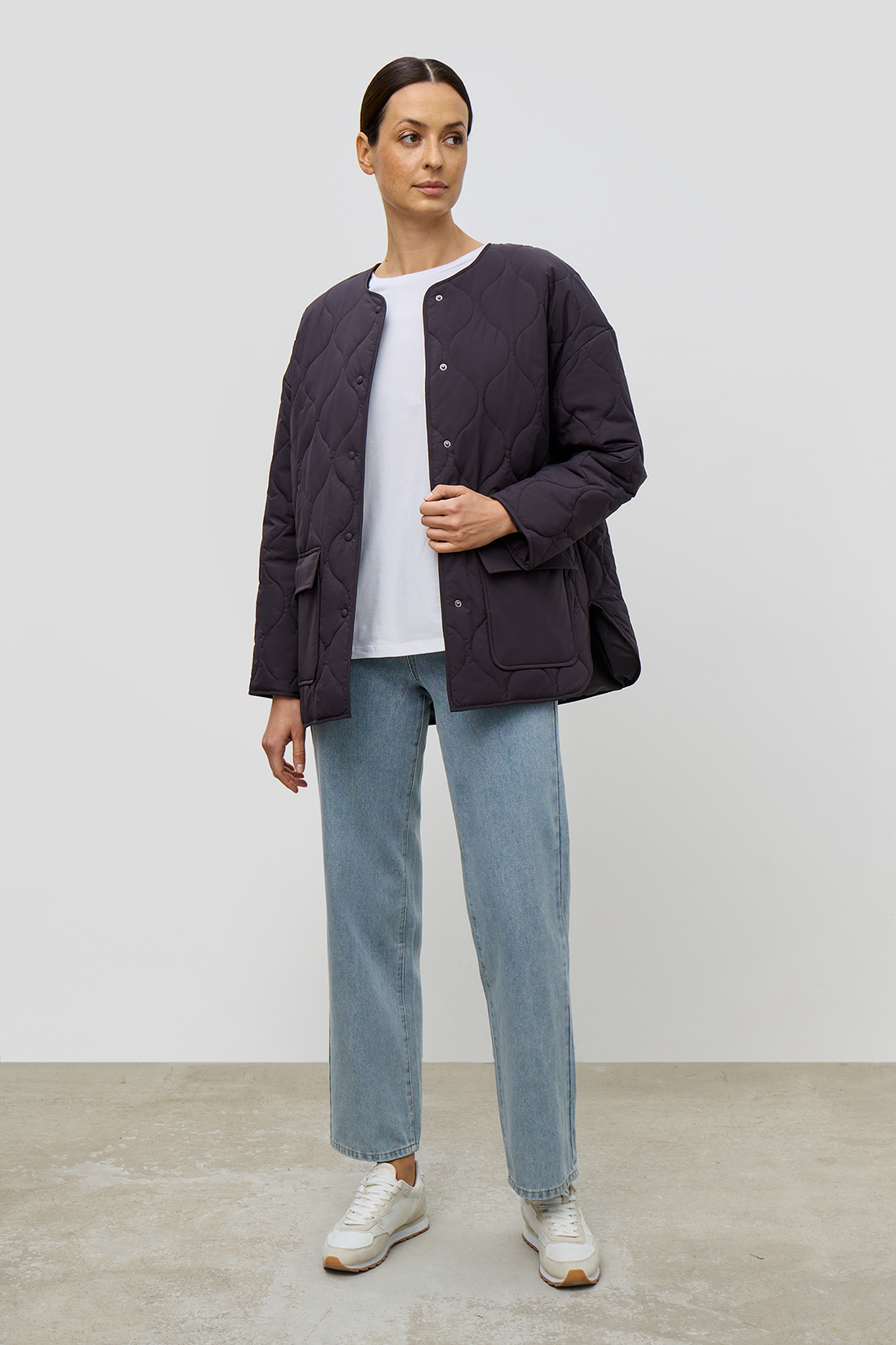 Куртка женская Baon B0323021 фиолетовая L