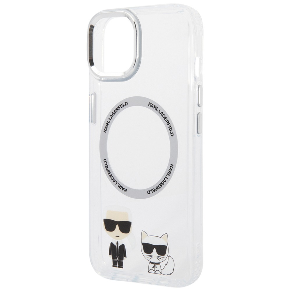 Чехол Karl Lagerfeld для Iphone 14 С Magsafe, Прозрачный (Klhmp14Shkct)