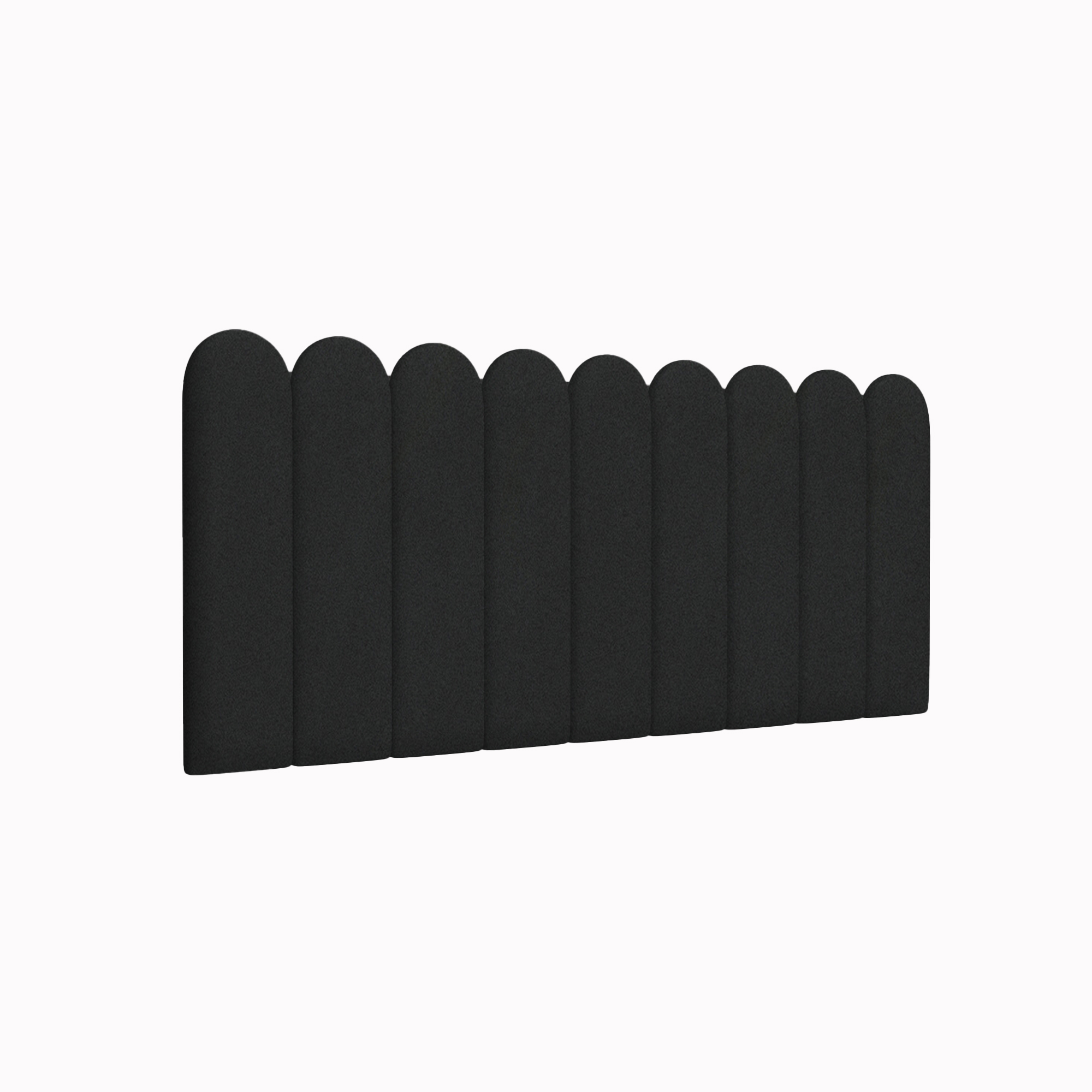 Прикроватная панель Velour Black 15х60R см 4 шт.