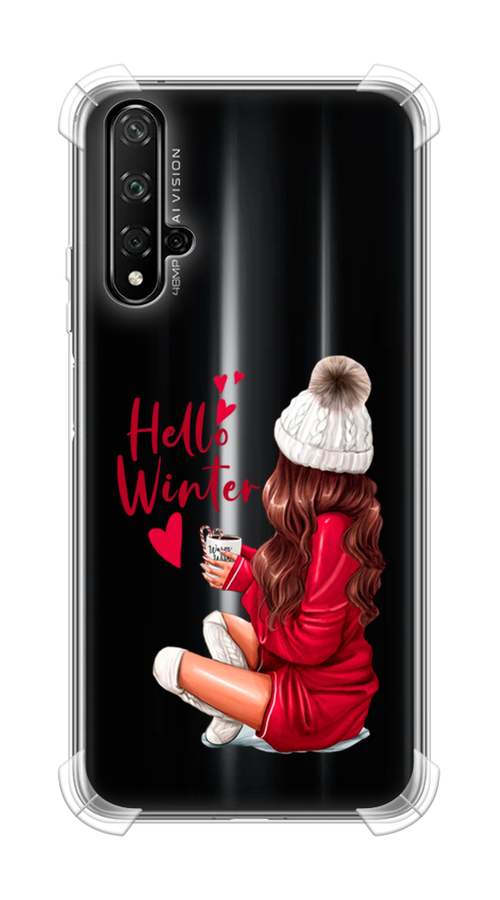 Чехол Awog на Huawei Nova 5T "Hello winter"