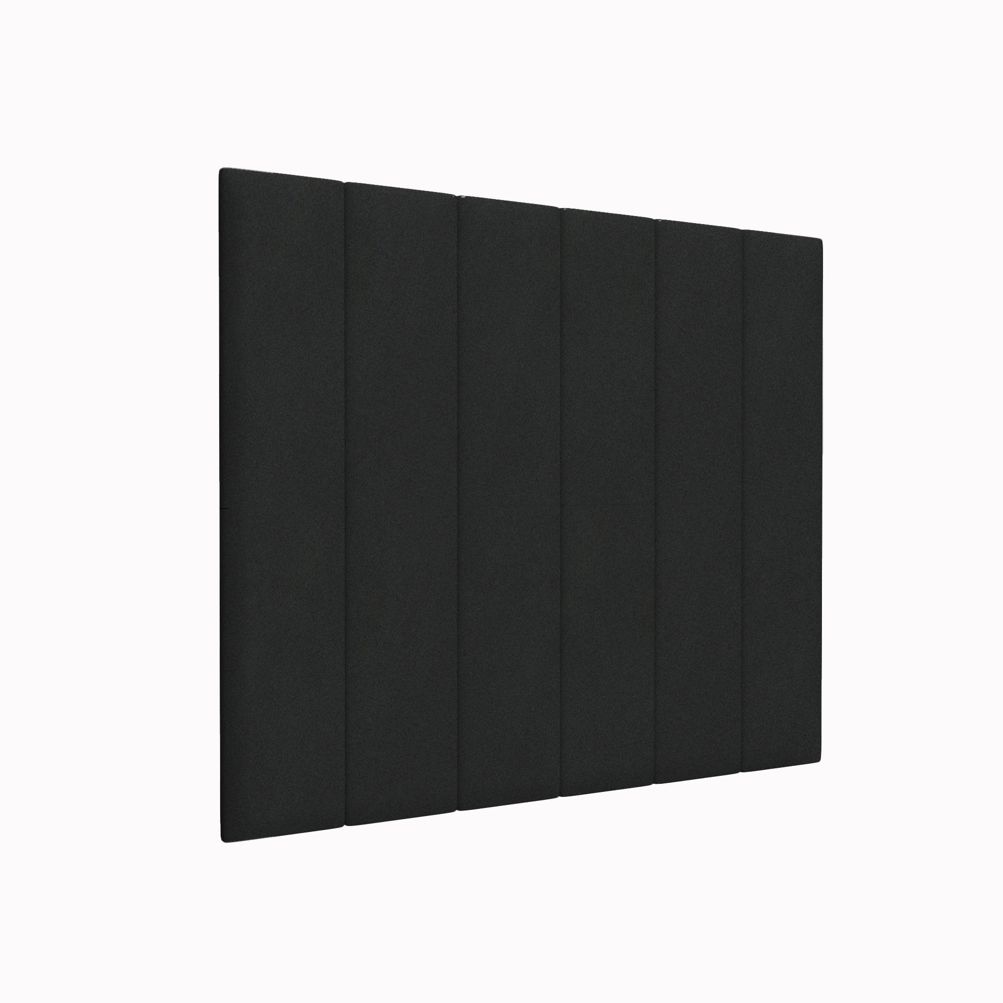 Прикроватная панель Velour Black 20х100 см 4 шт.