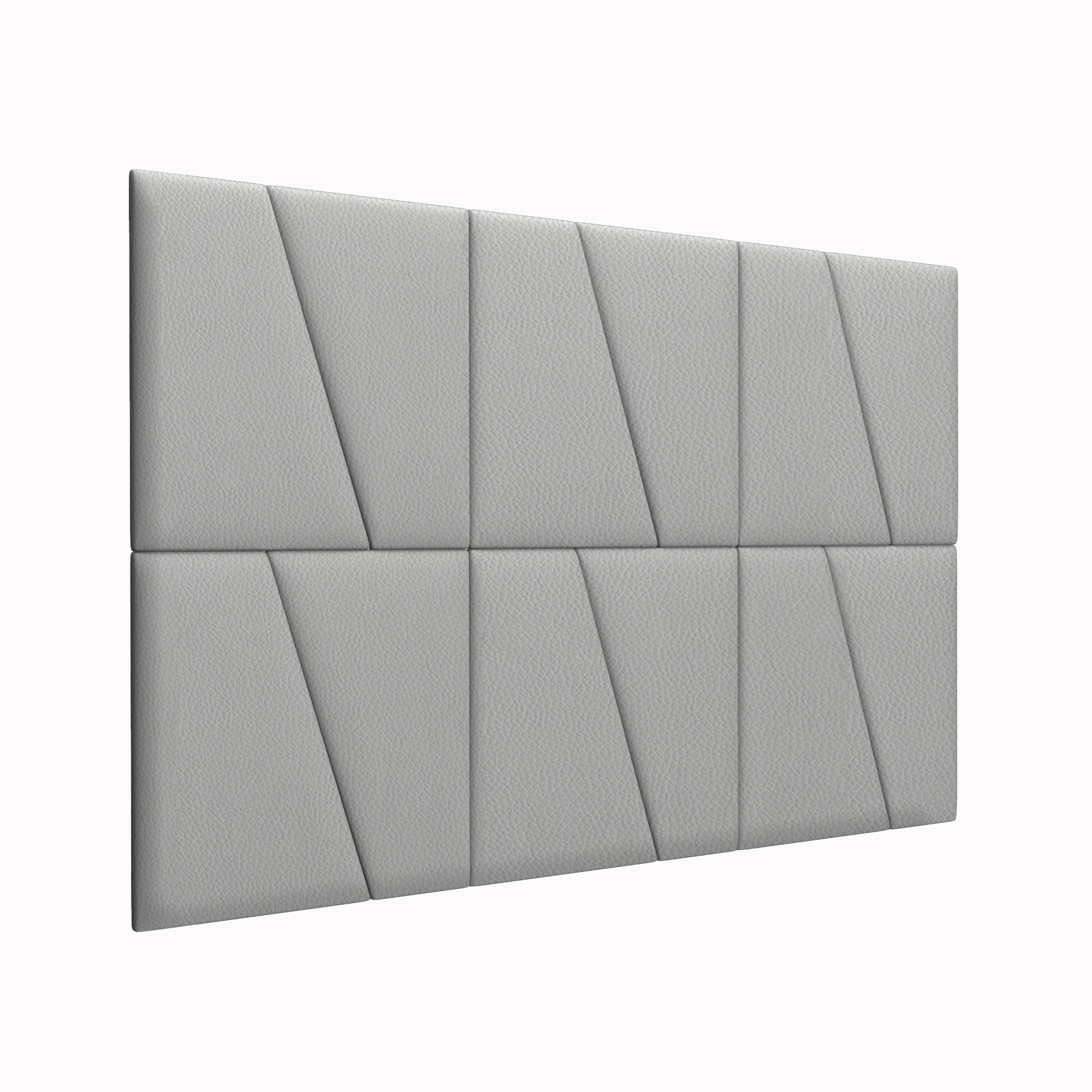 Прикроватная панель Eco Leather Grey 50х50DL см 2 шт.